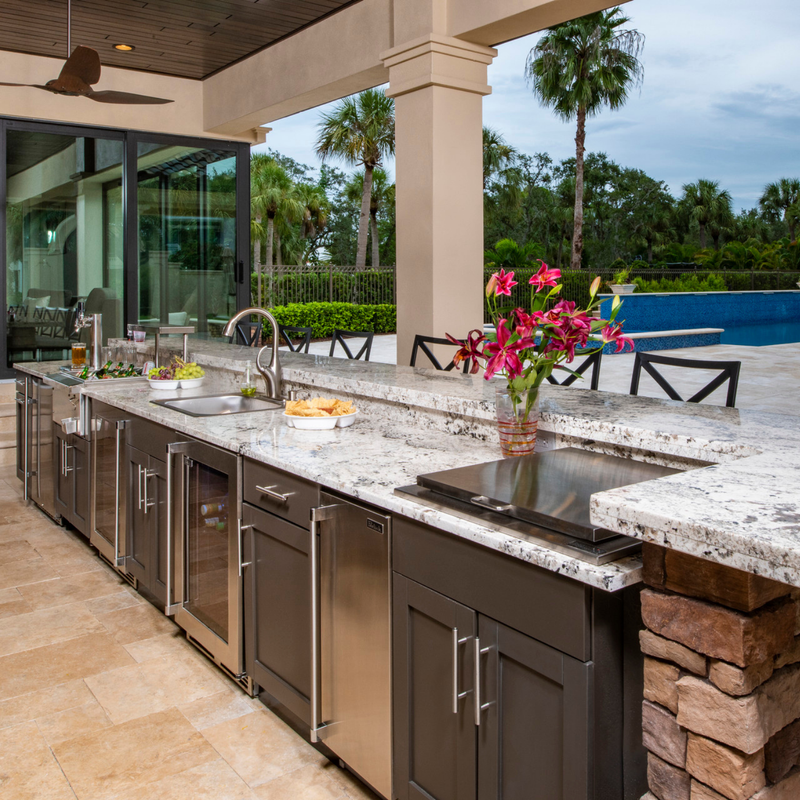 Marine Grade 316 Stainless steel Outdoor Kitchens - RivieraOutdoorDecor